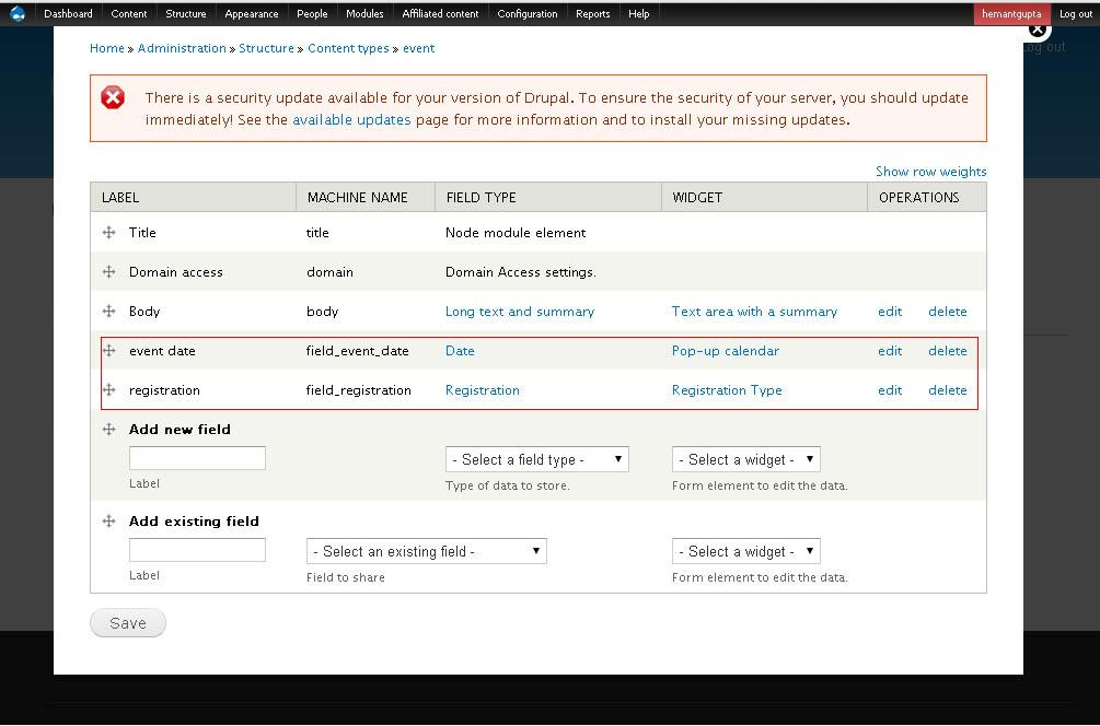 How to use entity registration module to create event registration | Sparxsys Solutions